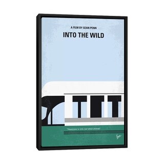 iCanvas "Into The Wild Minimal Movie Poster" by Chungkong Framed Canvas Print - Bed Bath ...